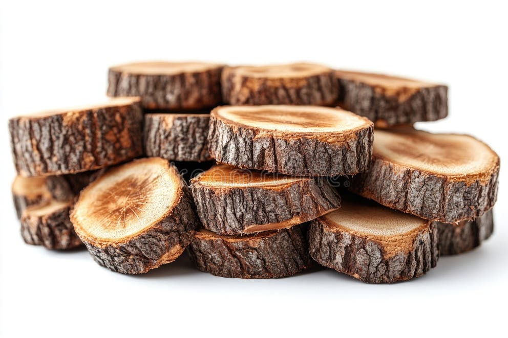 A Stack of Wooden Planks Arranged Vertically, Perfect for Construction ...