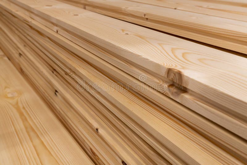 Stack of a Wooden Planks Close Up Stock Image - Image of interior, wood ...