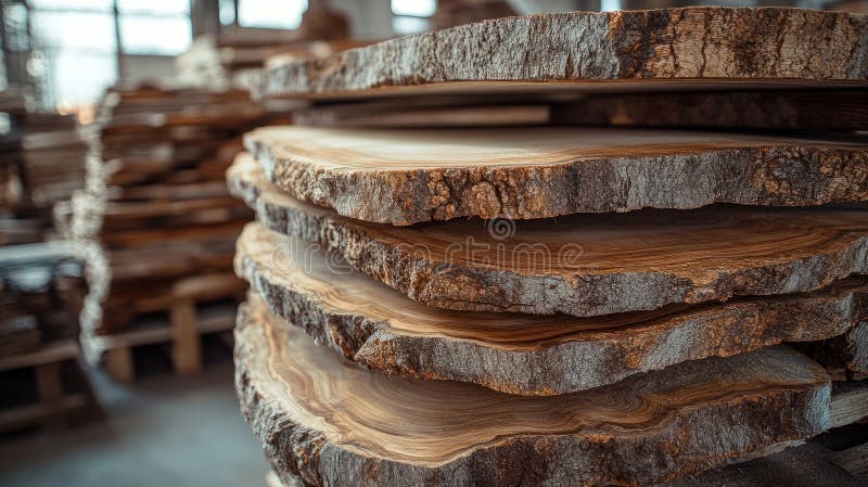 Stack Wooden Slabs Workshop Stock Photos - Free & Royalty-Free Stock ...