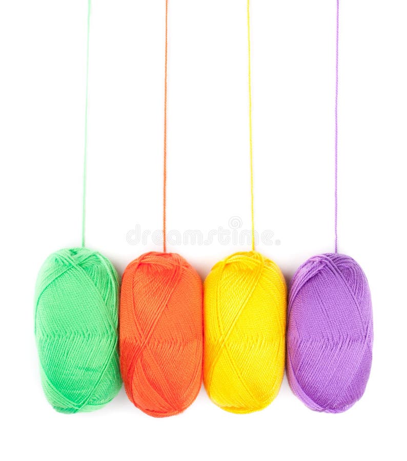 Stack of yarn skeins stock image. Image of closeup, color - 38109599