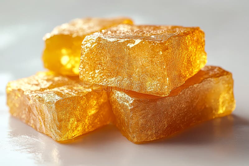 Stack of Yellow Cubes on a White Surface Stock Photo - Image of stack ...