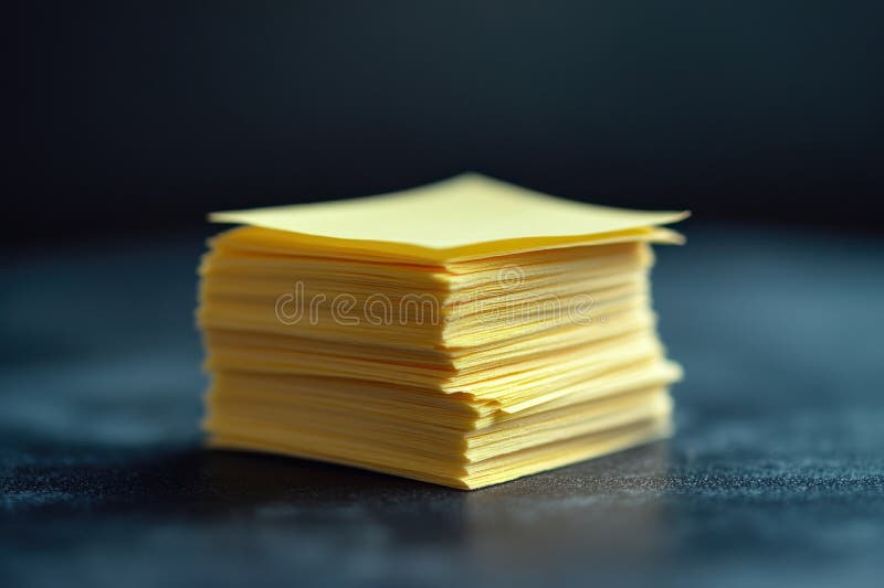 Stack Yellow Sticky Notes Office Use Stock Photos - Free & Royalty-Free ...