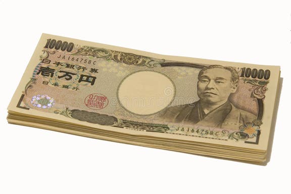 Stack of Yen notes stock photo. Image of banking, asia - 491234