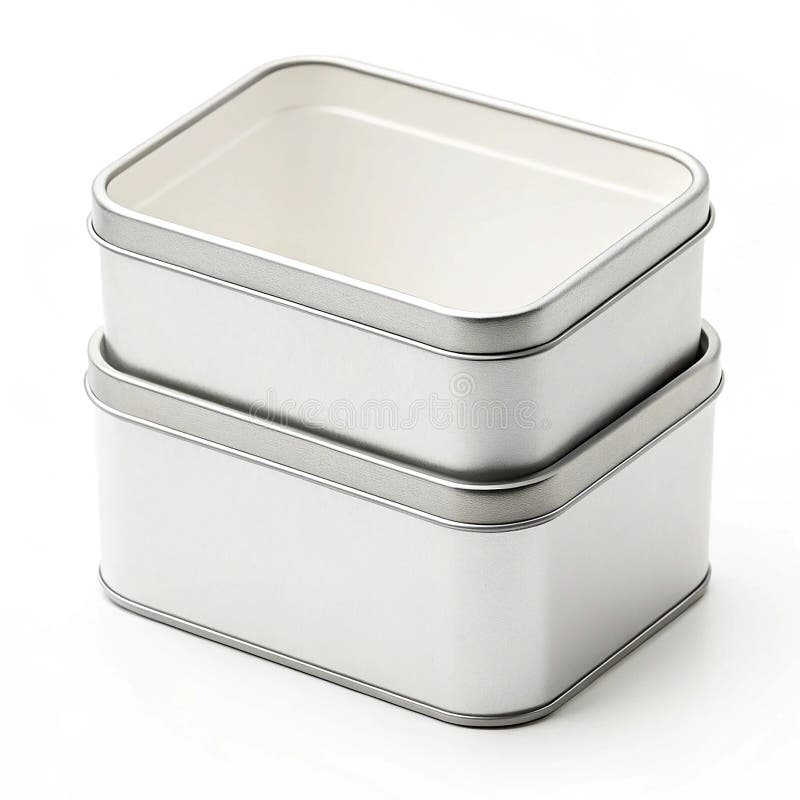 Stackable Storage Container for Small Items Stock Illustration ...