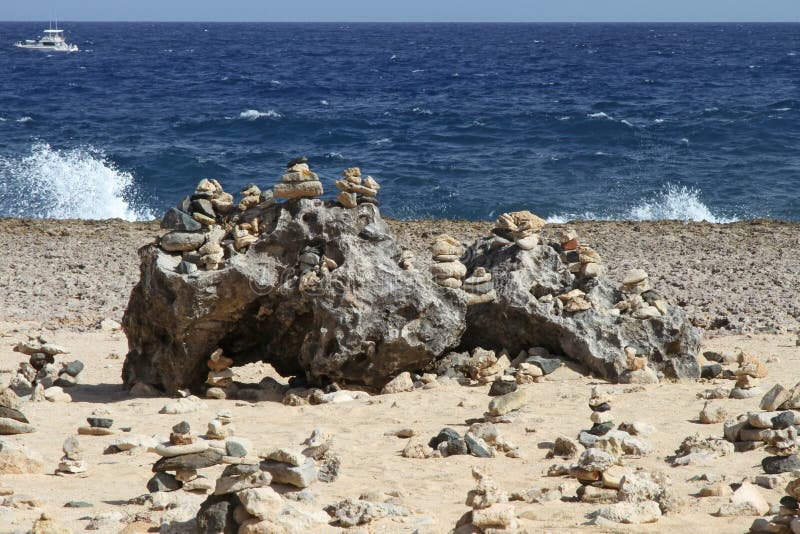 Stacked artistically rocks stock image. Image of oriental - 192198897