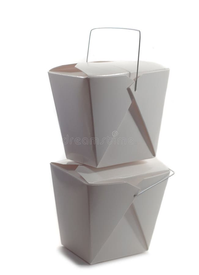 Chinese takeout box stock vector. Illustration of carton - 7696584