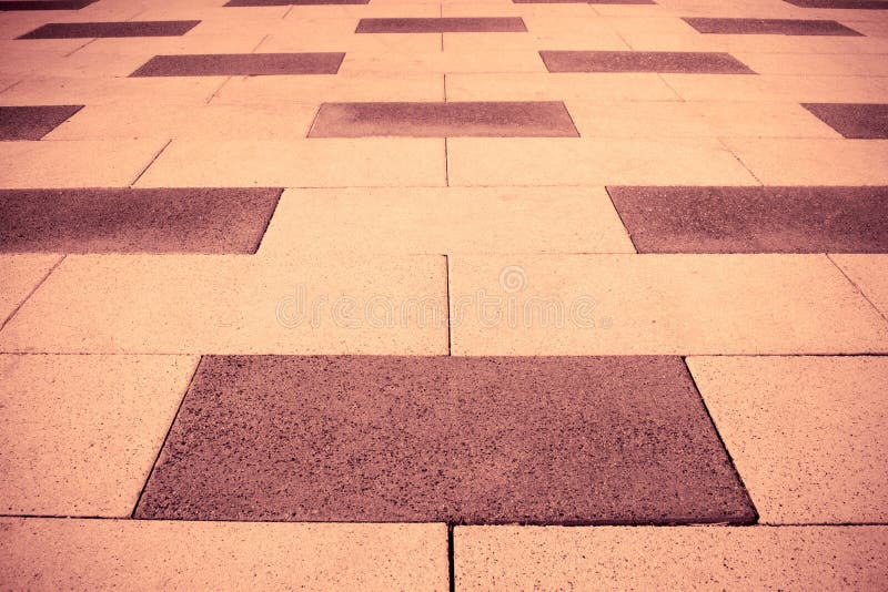 Stacked Asphalt Tiles in Perspective Road. Black and White Stock Photo ...