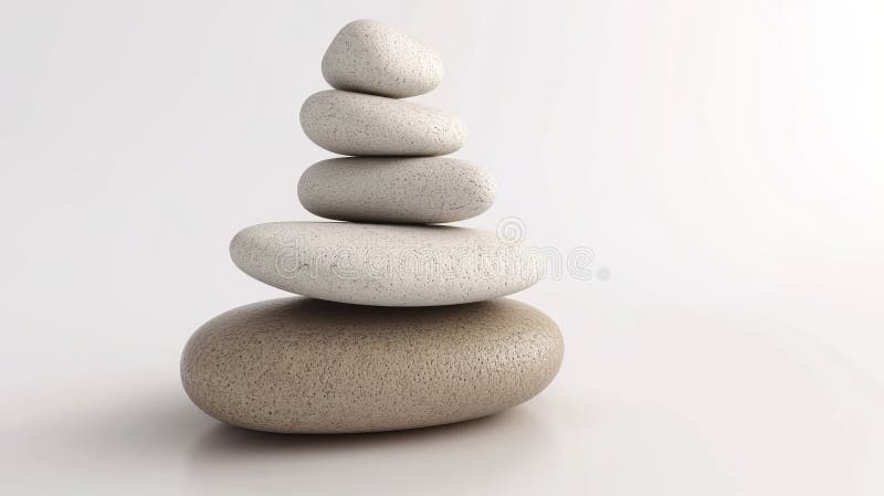 Balance Stones. Wellness Harmony. Physical and Mental Balance Concept ...