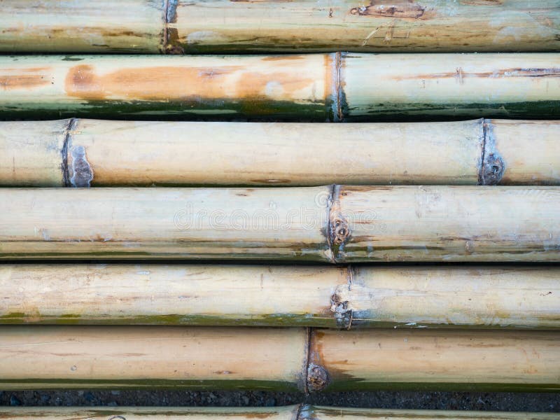 Stacked the Bamboo Pole stock image. Image of industry - 102882047