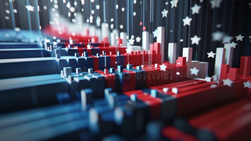 A Stacked Bar Graph Showing the Distribution of Electoral College Votes ...