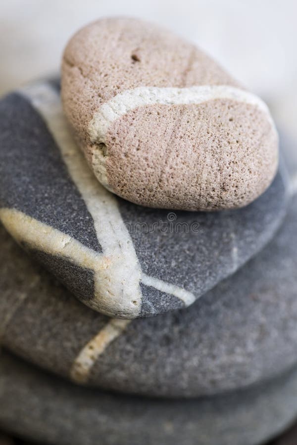 Stacked beach pebbles stock photo. Image of gray, stones - 313565746