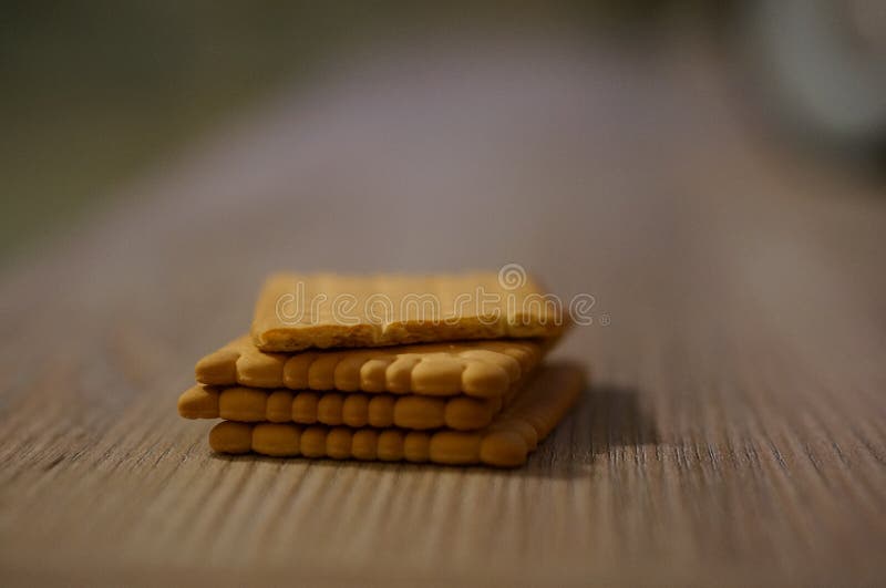Stacked biscuits stock photo. Image of baked, stack, food - 49843224