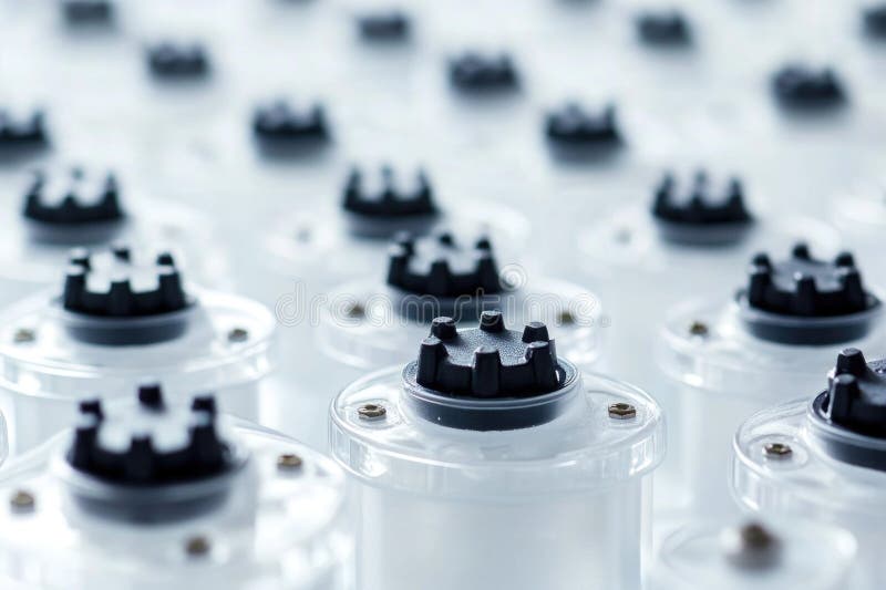 Stacked Black Plastic Containers Shelf Floor Stock Photos - Free ...