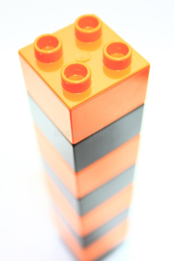 Colorful Stack of Wood Cube Building Blocks Stock Photo - Image of ...