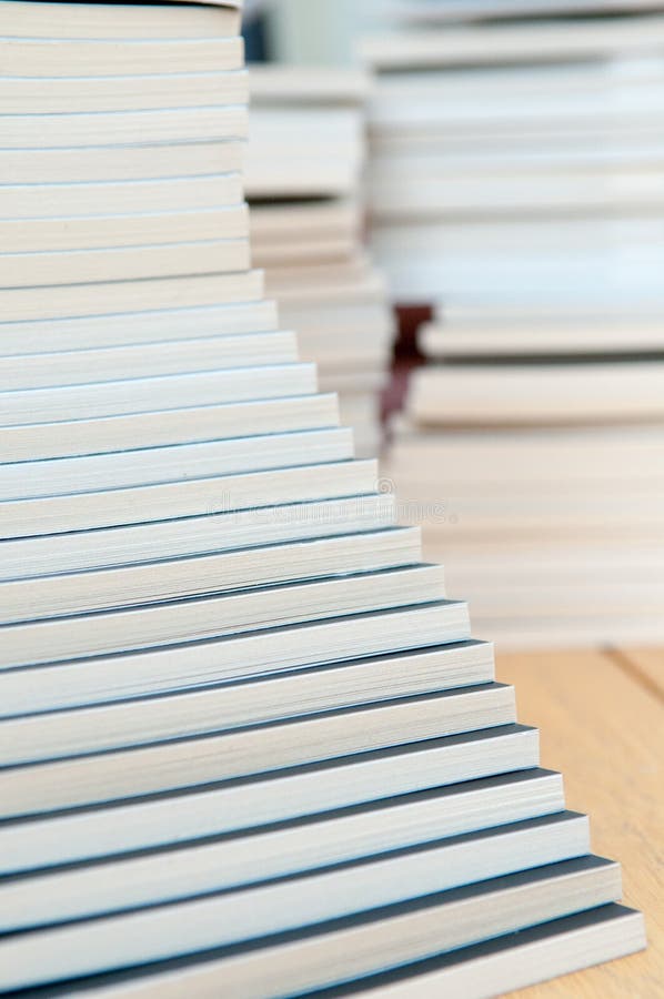 Stacked books stock image. Image of learing, high, untidy - 60114269
