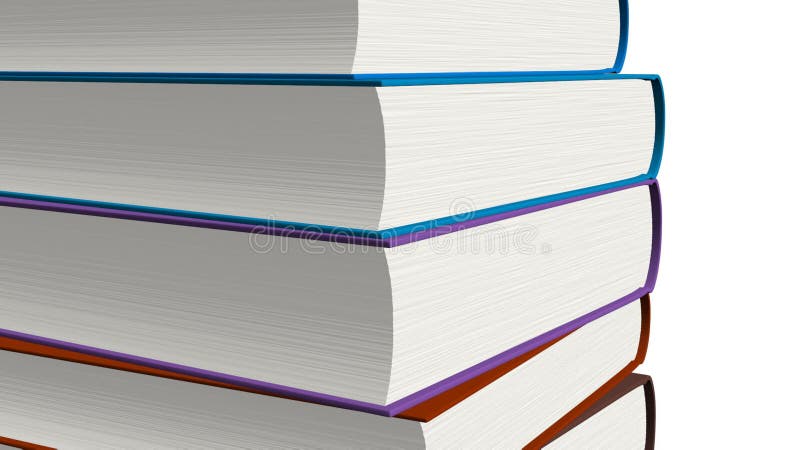 Stacked books stock video. Video of animation, knowledge - 55053159