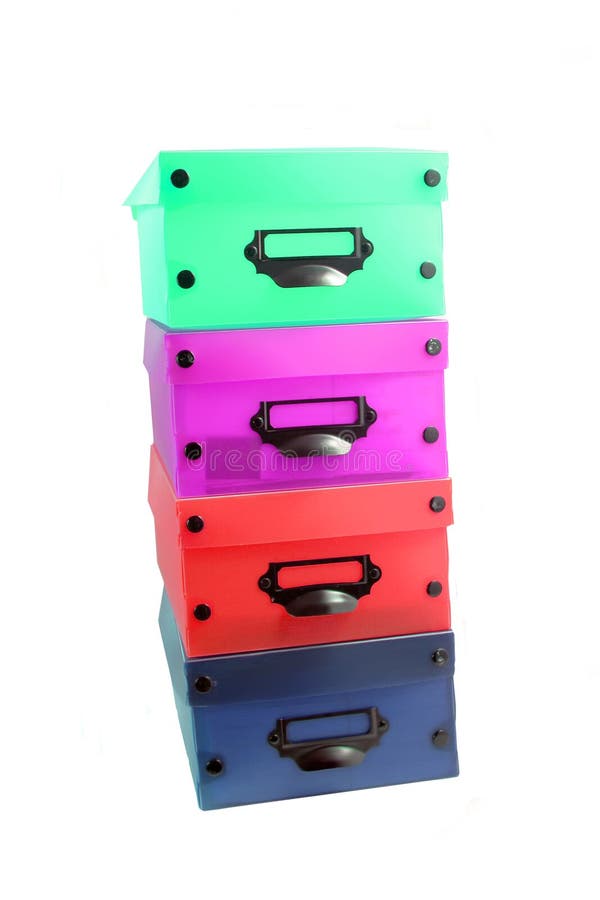 Stacked boxes stock photo. Image of stacking, moving, organized - 7269046