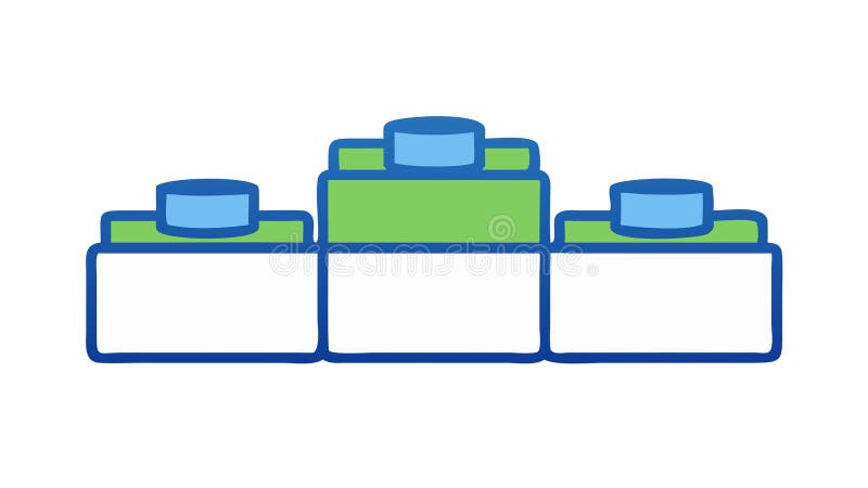 Stacked Boxes or Platforms Icon. Flat Graphic for Storage or Steps ...