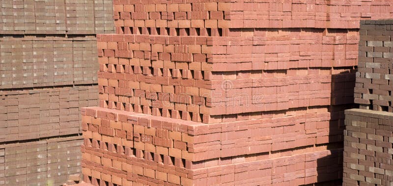 Stacked bricks stock image. Image of material, manual - 8214637