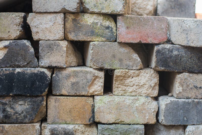 Stacked bricks. texture stock photo. Image of blocks - 116607830