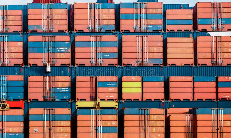 Shipping Container Yard Stock Illustrations – 1,401 Shipping Container ...