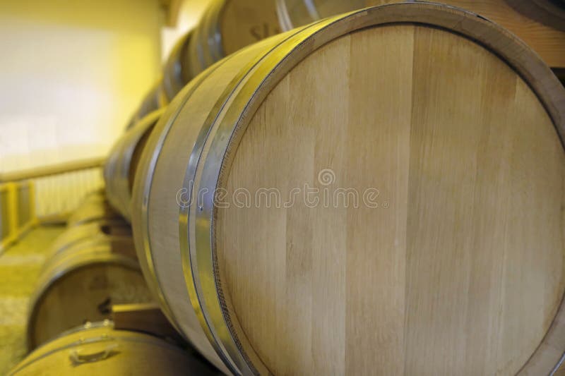 Stacked Casks at a Distillery Stock Photo - Image of wood, vintage ...