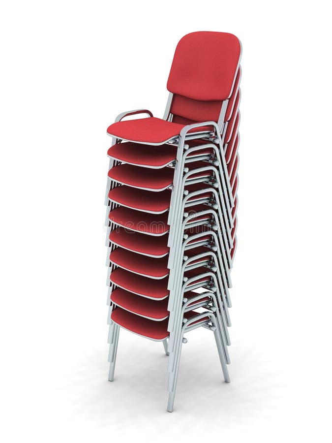 Stacked Chairs Stock Images - Image: 9084644