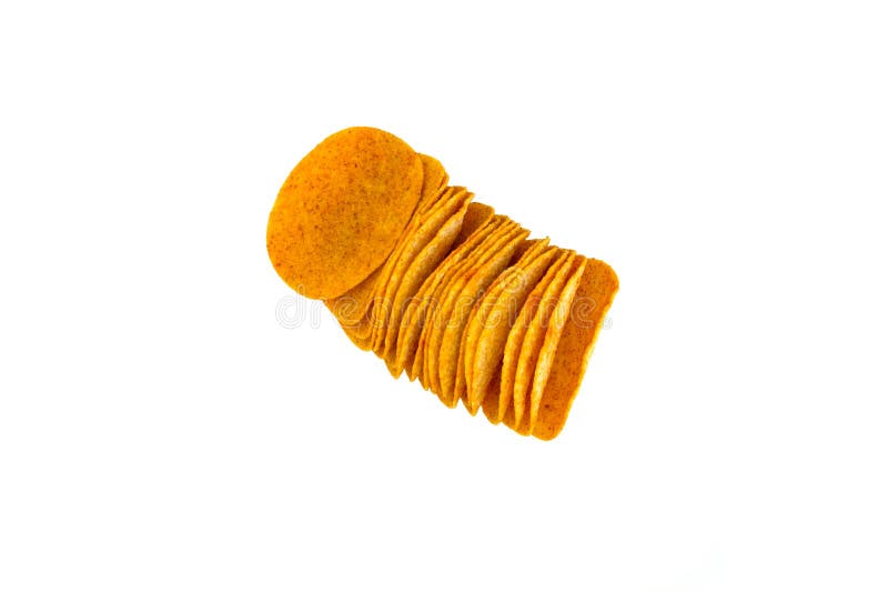 Stacked chips stock image. Image of crispy, heap, stack - 107831333