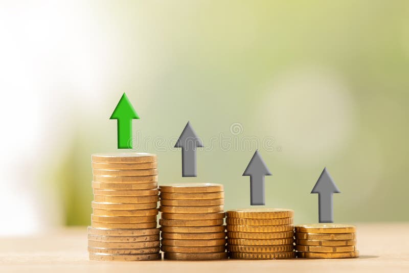 Coins Ladder Arrows Up Stock Photos - Free & Royalty-Free Stock Photos ...