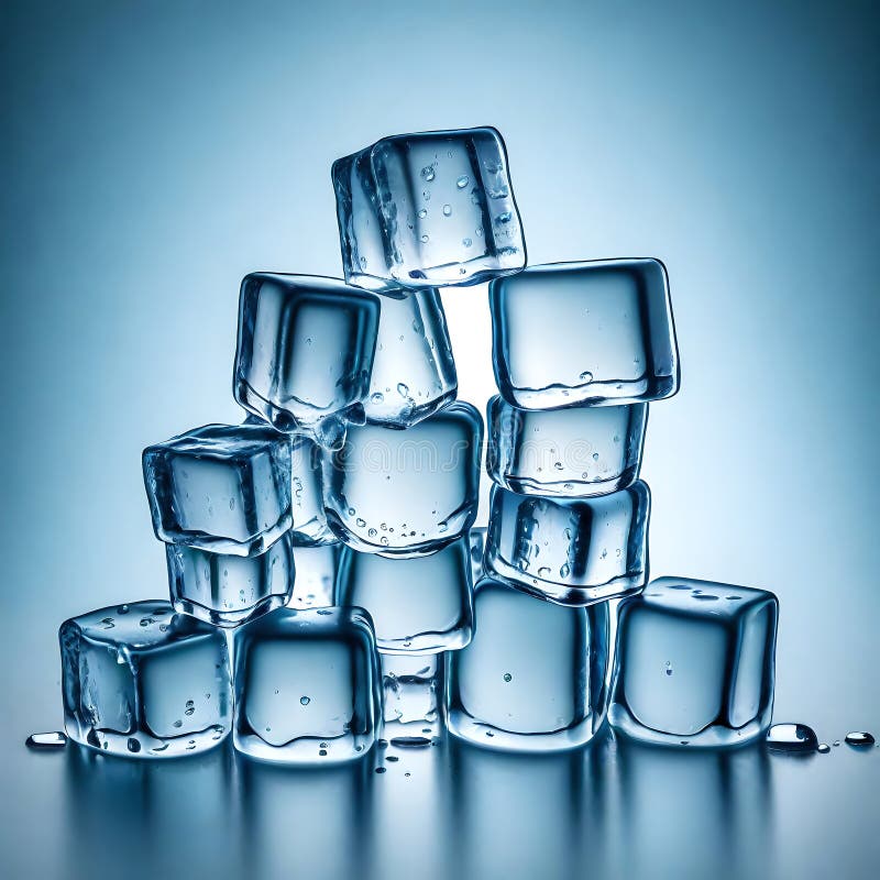 Stacked Ice Cubes Stock Illustrations – 134 Stacked Ice Cubes Stock ...