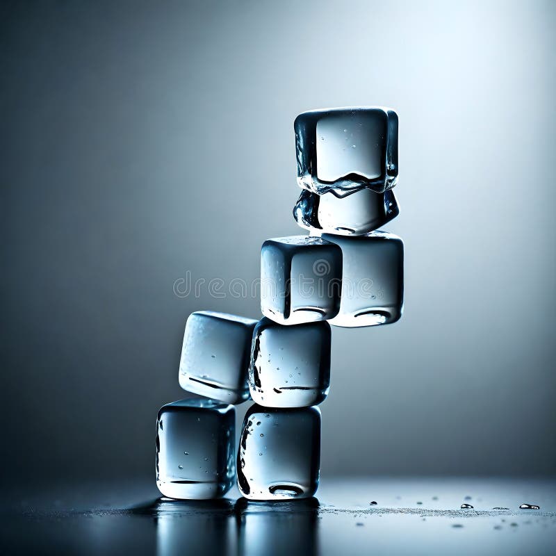 Stacked Ice Cubes Stock Illustrations – 134 Stacked Ice Cubes Stock ...
