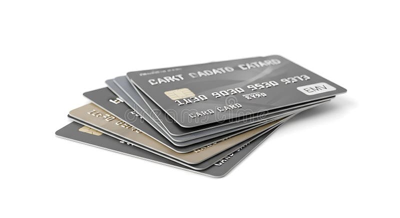 Stacked Credit Cards Offer Financial Flexibility and Payment Options ...