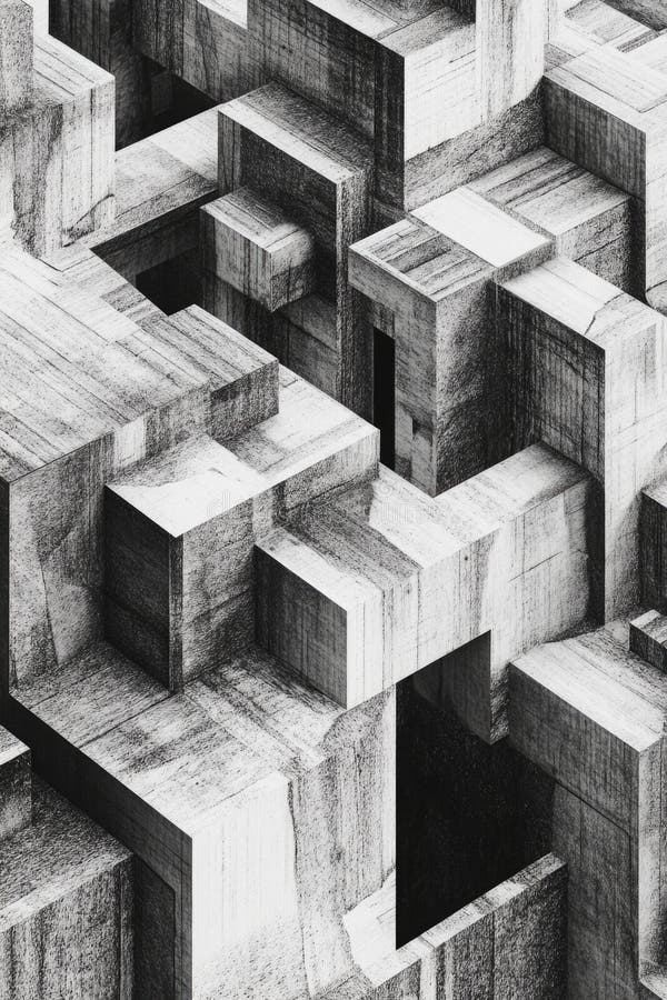 Stacked Cubes stock photo. Image of abstract, white - 379512502