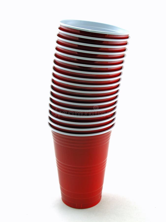 Stacked Cups stock photo. Image of disposable, background - 69436