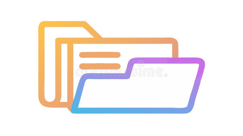 Stacked Document Files Stock Illustrations – 1,036 Stacked Document ...