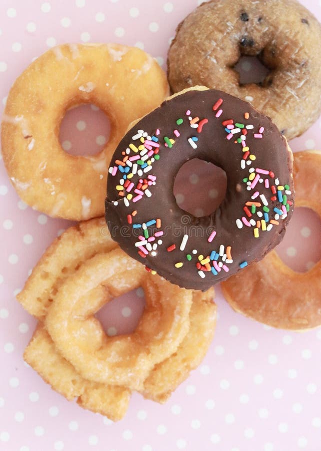 Bakery donuts stock image. Image of fried, sugar, round - 162629095