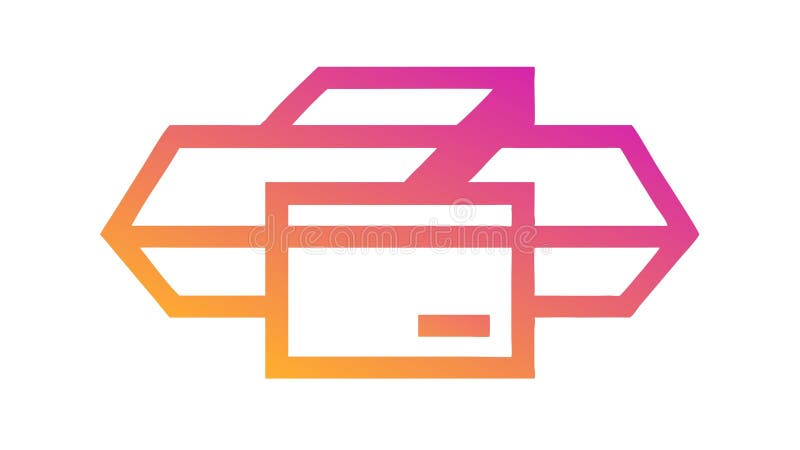 Stacked Envelopes Icon, for Mail, Messages, or Communication, Vector ...