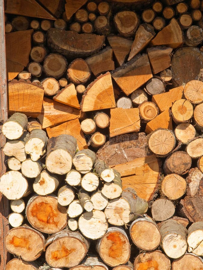 Stacked firewood stock image. Image of texture, prepared - 27480089