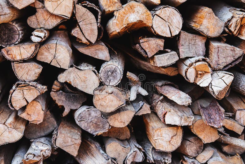 .Stacked Firewood Background Stock Image - Image of energy, fire: 179515405