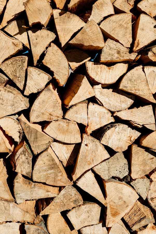 Stacked Firewood Texture Background. Firewood Natural Stock Photo ...