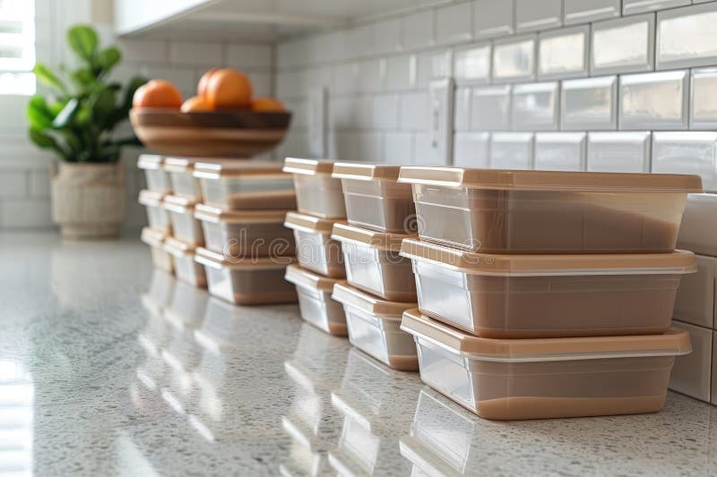 Food Storage Containers Stock Illustrations – 2,600 Food Storage ...