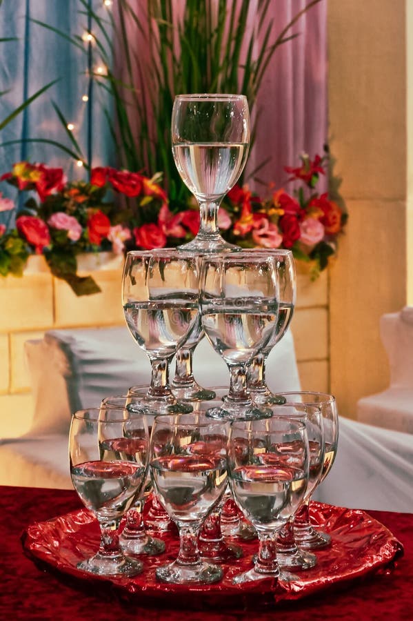 Stacked Glass Cubes, Blue and White. Stock Image - Image of rectangle ...