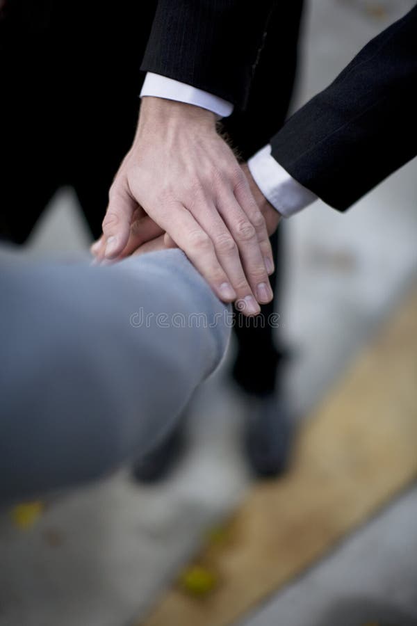 Stacked hands stock photo. Image of color, communication - 3503336