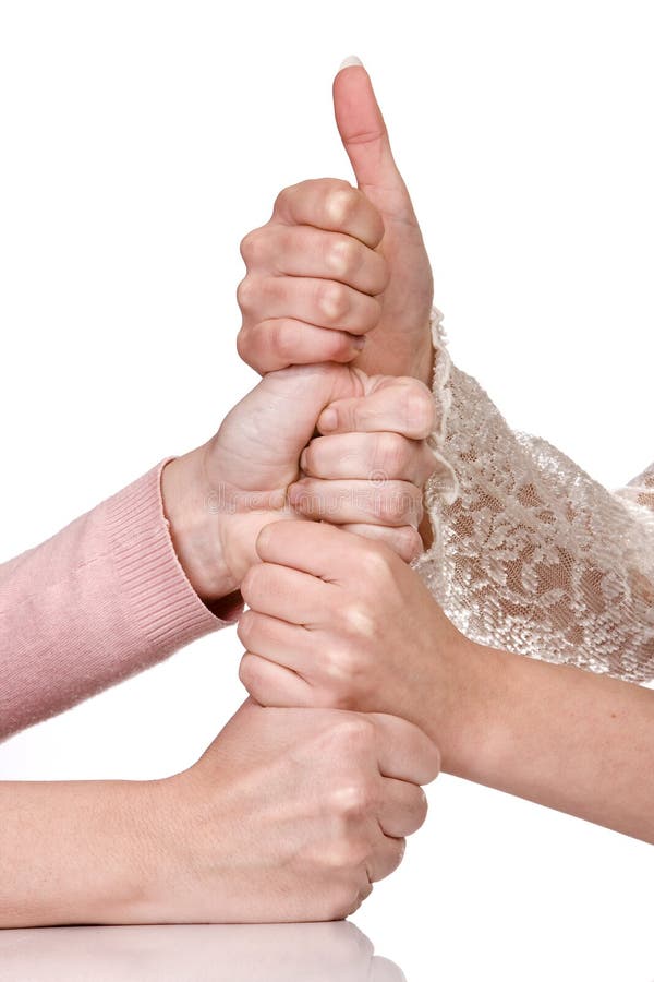 Stacked hands stock photo. Image of hands, strength, fingers - 4842636