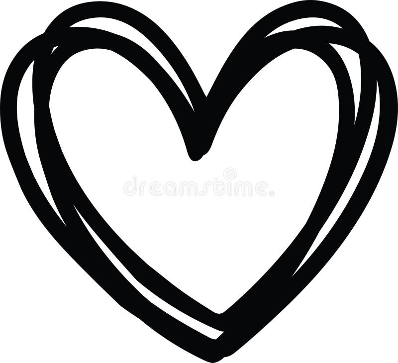 Stacked Heart Monogram Design Graphic Clipart Vector Stock Vector ...