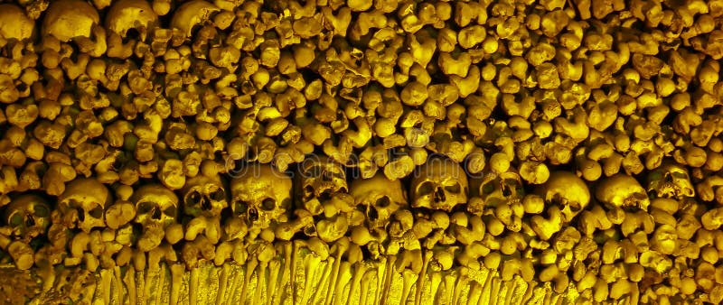 Stacked human bones editorial photo. Image of mausoleum - 3622636