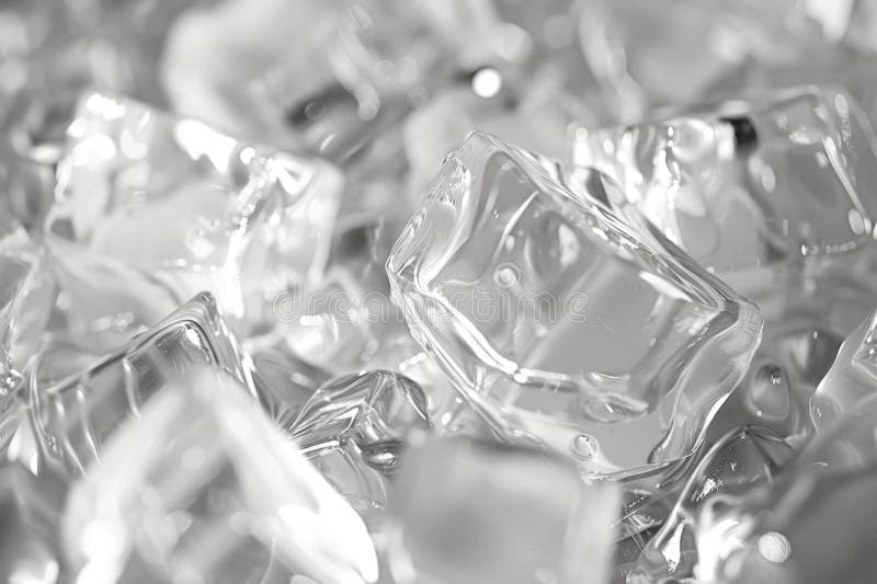 Stacked Ice Cubes stock image. Image of chilly, frozen - 374718499