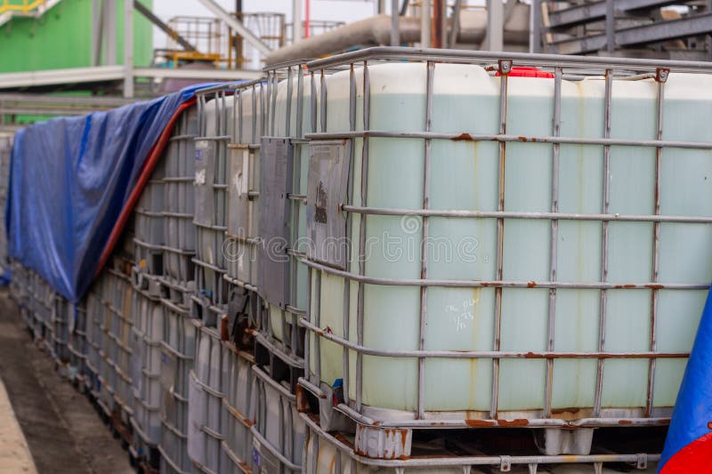 Industrial Storage of PVC Pipes in Home Building Warehouse Stock Photo ...
