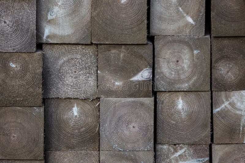 Stacked Logs, Natural Wood Texture Stock Photo - Image of sample, view ...