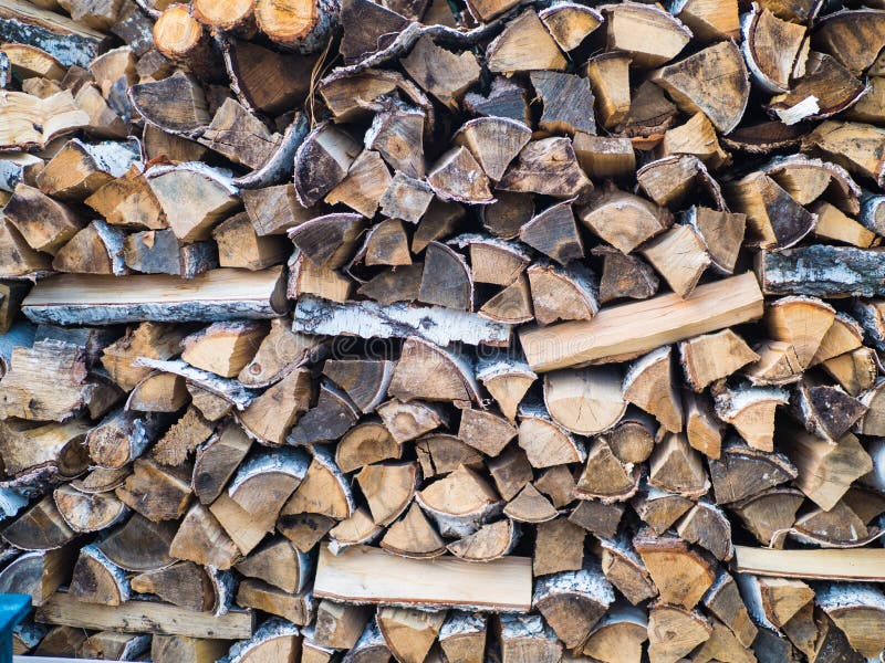 Stacked Logs Texture, Natural Background. Cross Section of the Timber ...